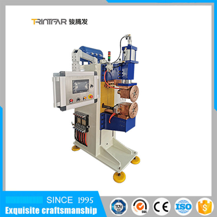 0.6 To 2M/Min Rolling Spot Resistance Seam Welder With Automatic ...
