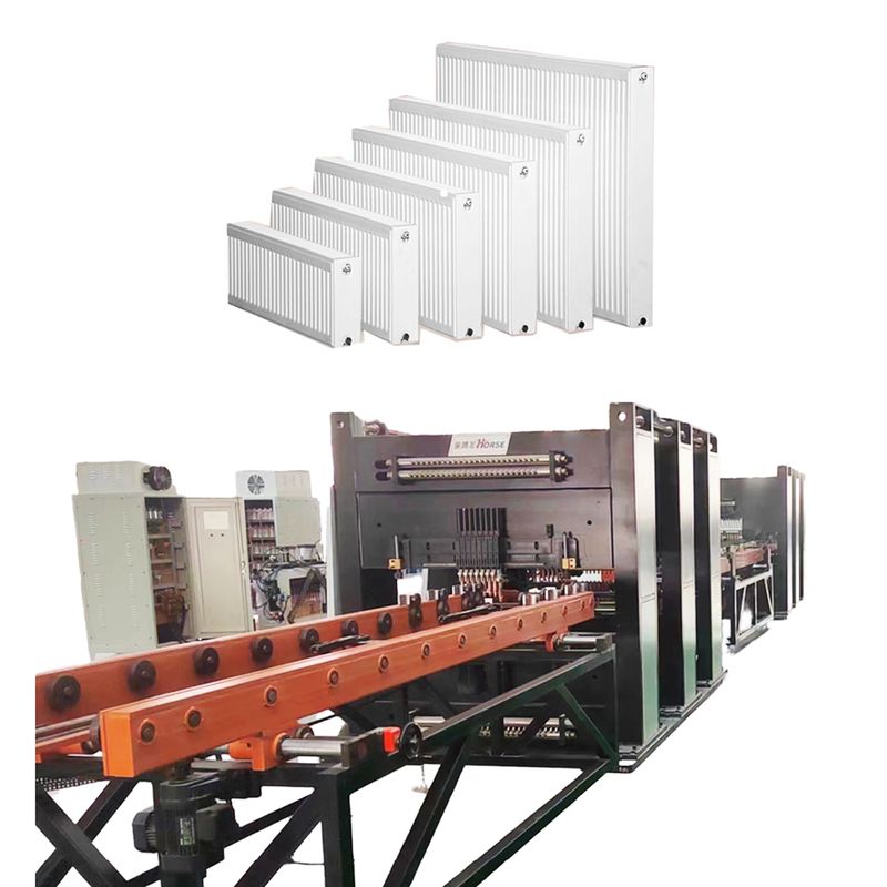 A fully automatic transformer heat sink production line using ...