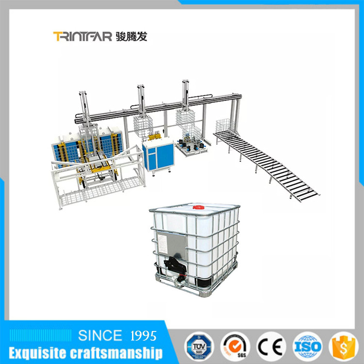 1000L IBC Cage Frame Stainless Steel Tubular Automatic Welding Machine ...